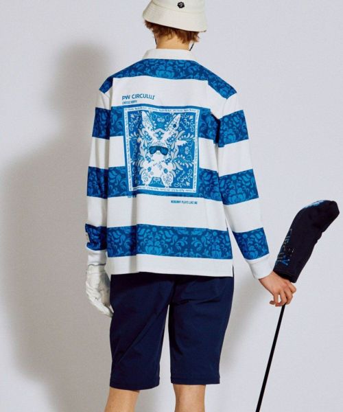 ポロシャツ メンズ ピーダブリュサーキュラス PW CIRCULUS 2025 秋冬